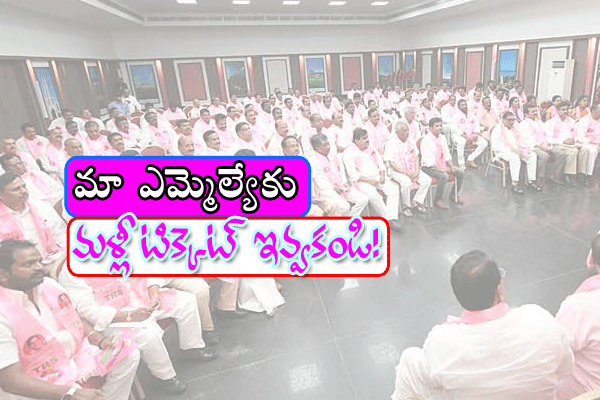 మా ఎమ్మెల్యేకే మళ్లీ టికెట్టిస్తే... మర్యాద దక్కదని హెచ్చరించనైనది... - Muchata